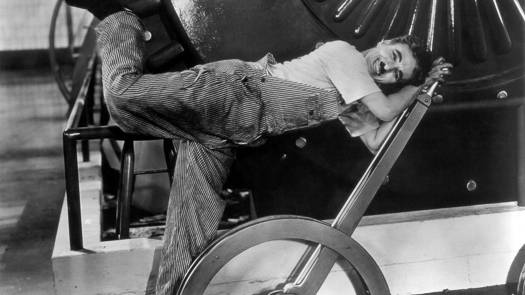 La película Tiempos Modernos - el Final de