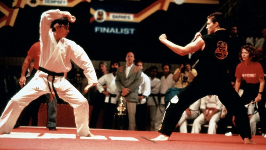 La película Karate Kid III. El desafío final - el Final de