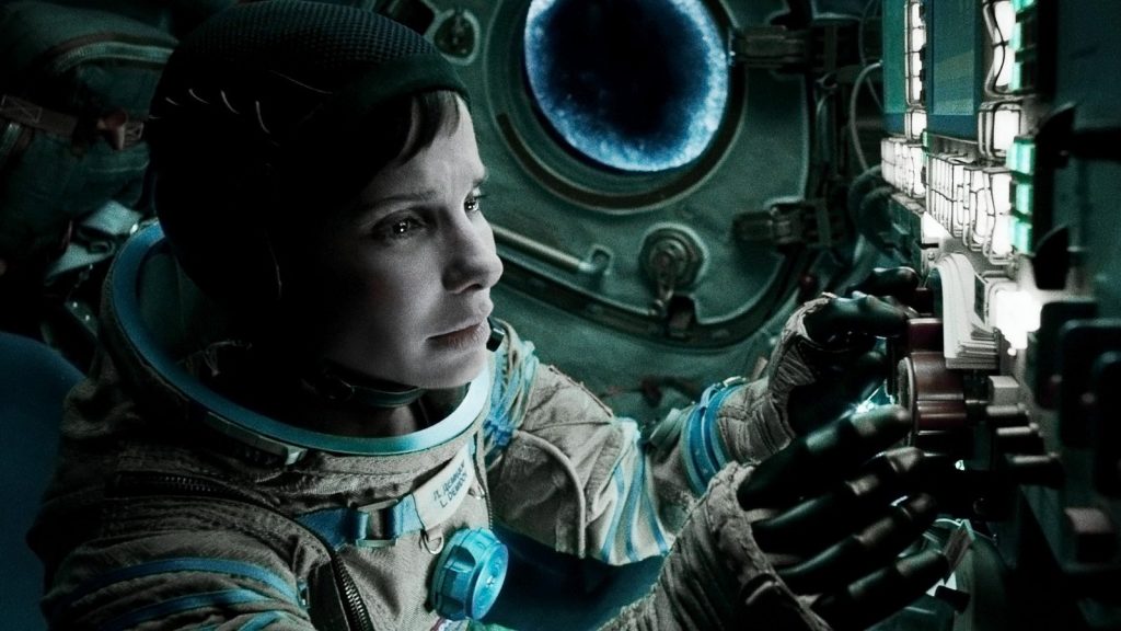 La película Gravity - el Final de